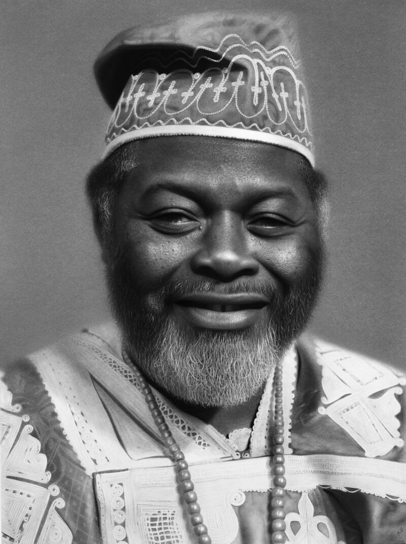 First Ever Pencil Portrait in Parliament! - Kelvin Okafor Art