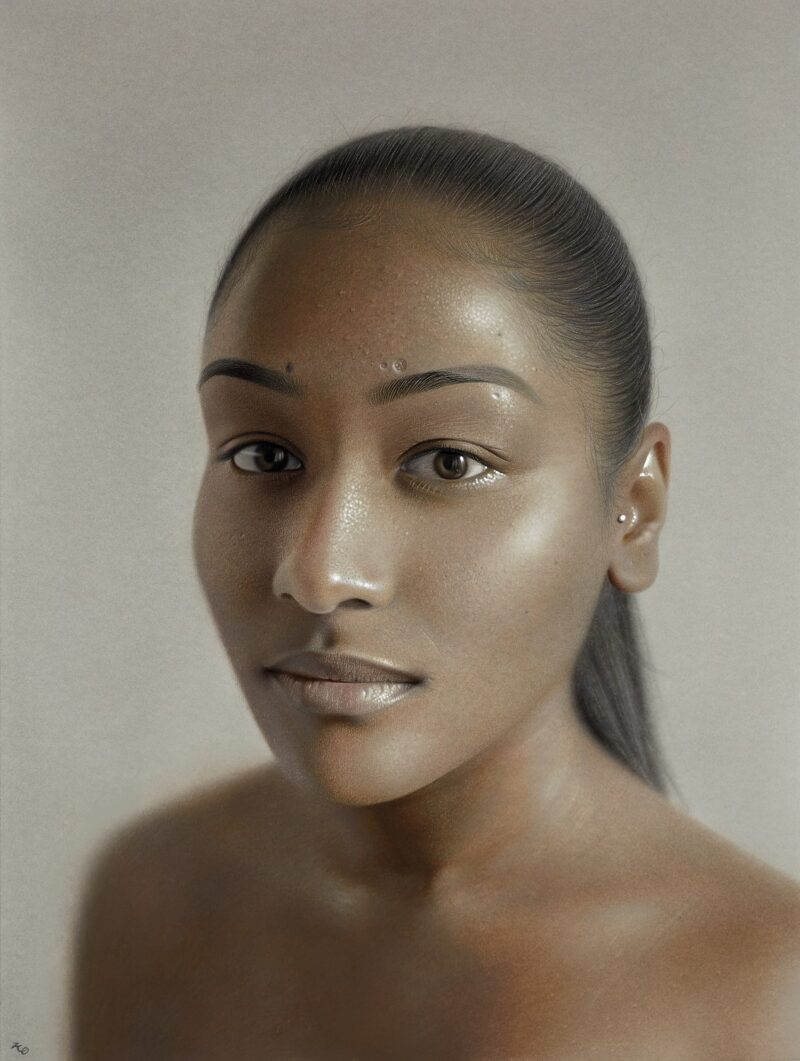 III (Self Portrait) - Kelvin Okafor Art