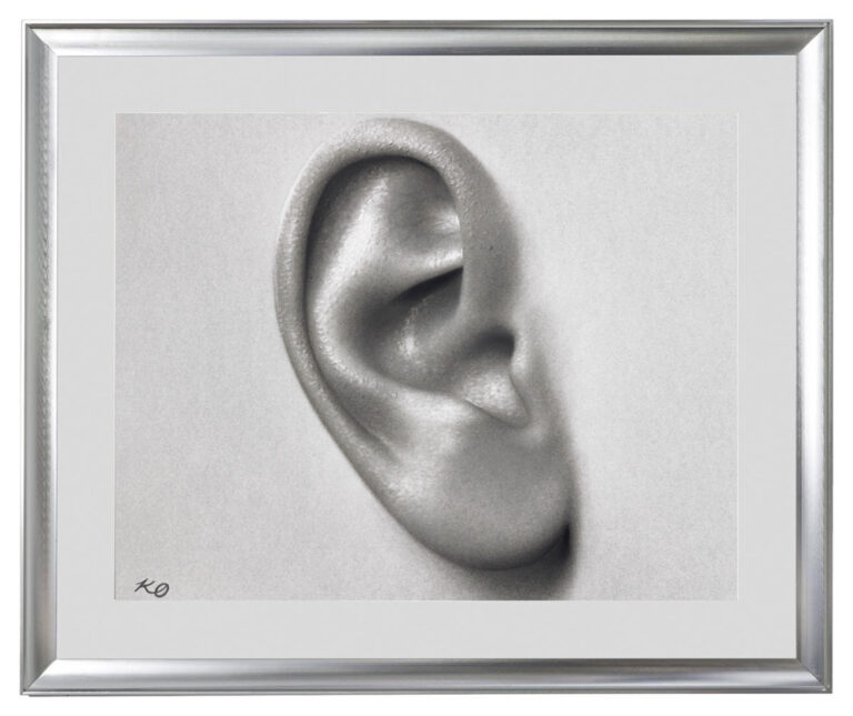 Module 5-Ear Study - Kelvin Okafor Art