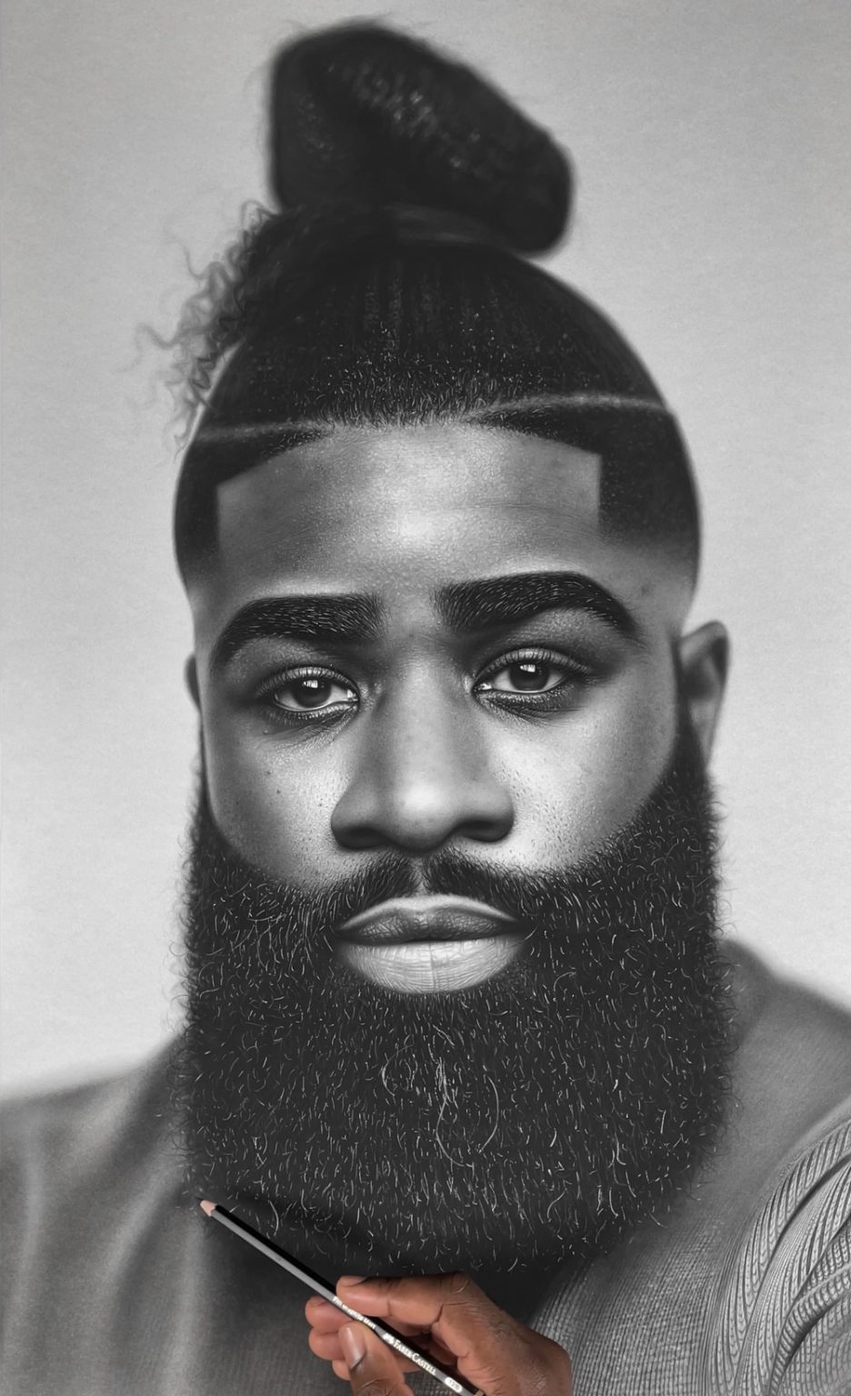 New Kelvin Okafor Self Portrait - Kelvin Okafor Art