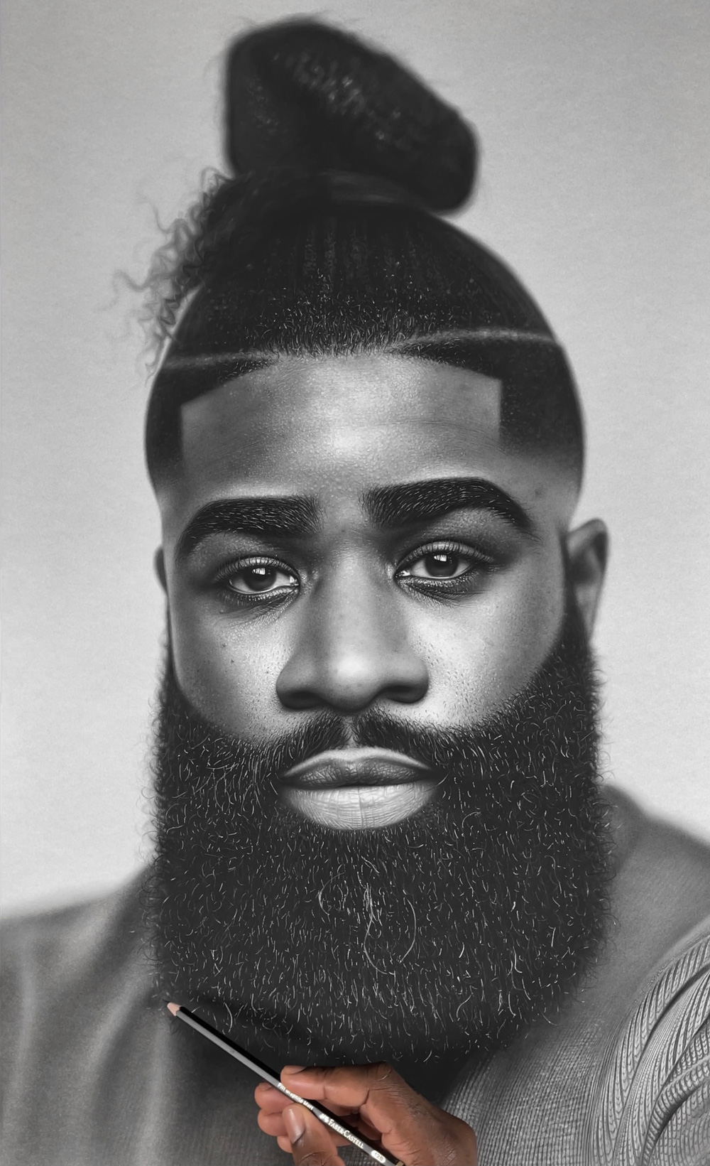 New Kelvin Okafor Self Portrait - Kelvin Okafor Art