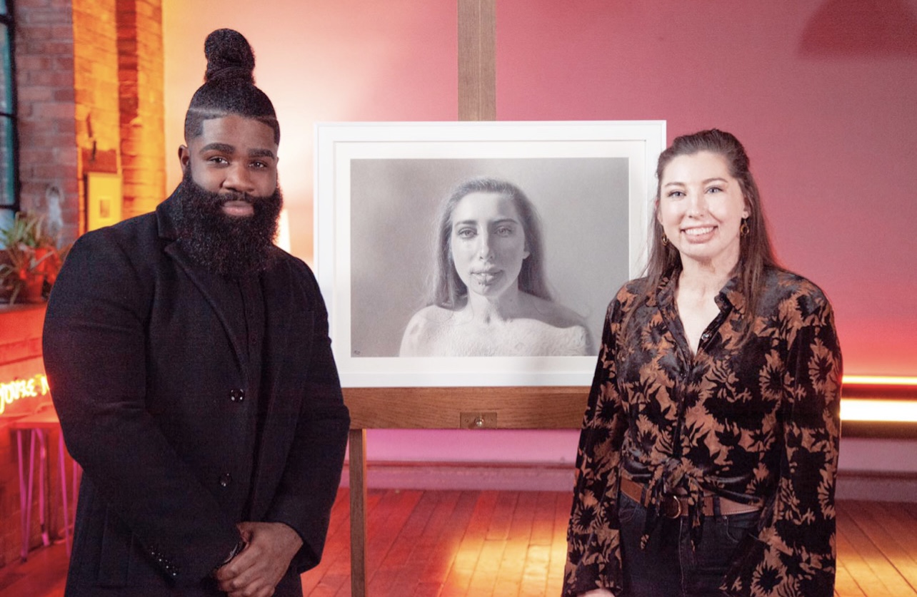Catrin Pugh Portrait - Kelvin Okafor Art